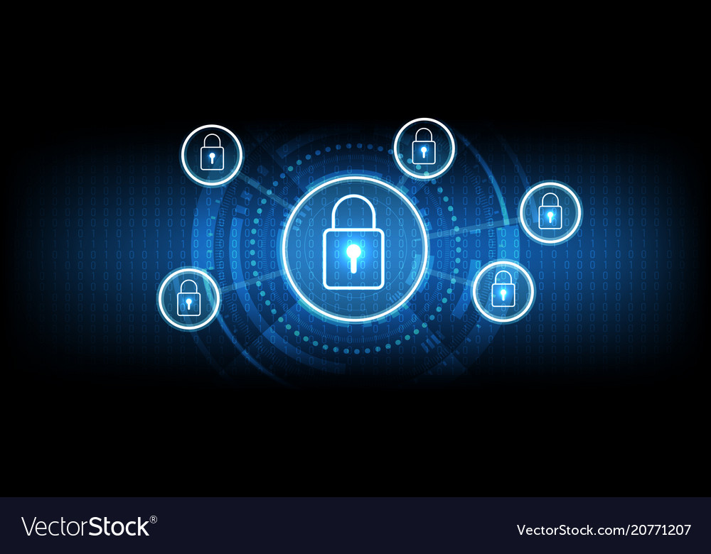 Abstract background technology communication data Vector Image