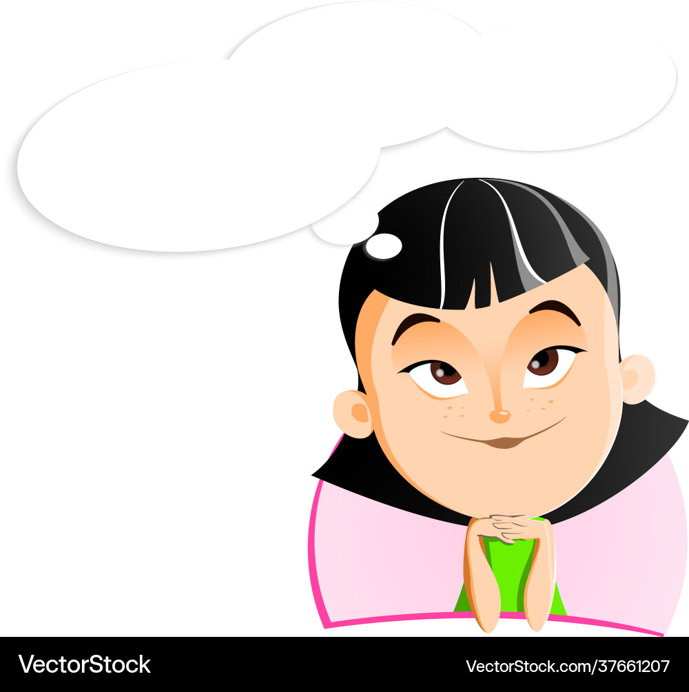 Asian girl avatars Royalty Free Vector Image - VectorStock
