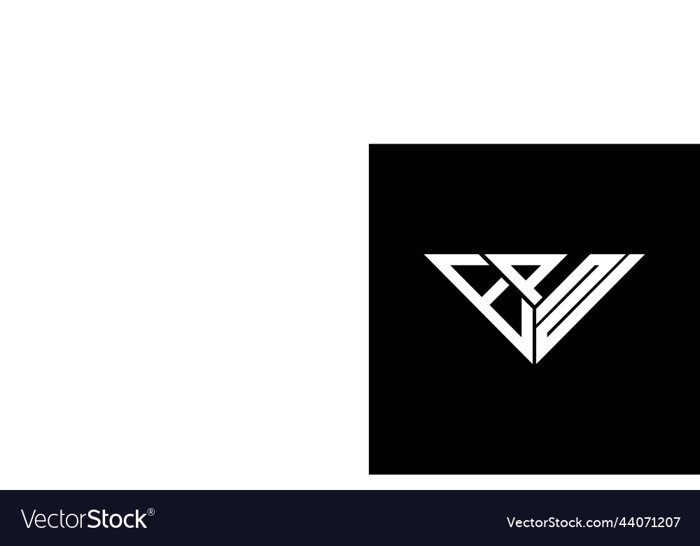 Epn letter logo creative design with graphic Vector Image