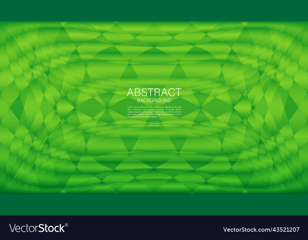 Green wave abstract background pattern Royalty Free Vector