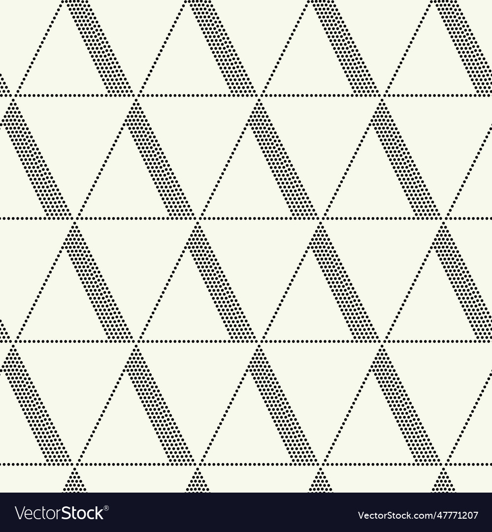 Monochrome geometric pattern in simple graphic Vector Image