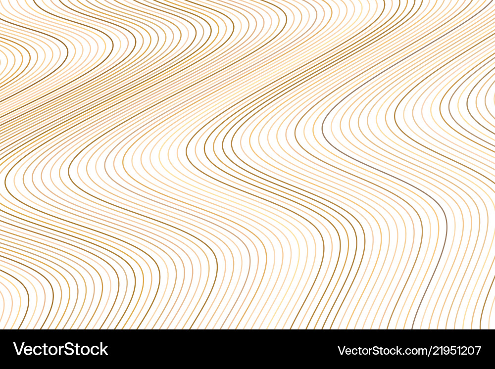 Shape of line curve wave abstract geometric Vector Image