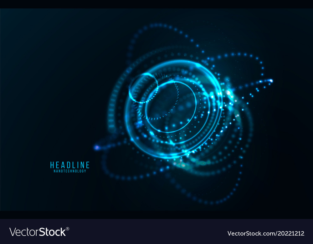 Abstract futuristic object hud element Royalty Free Vector