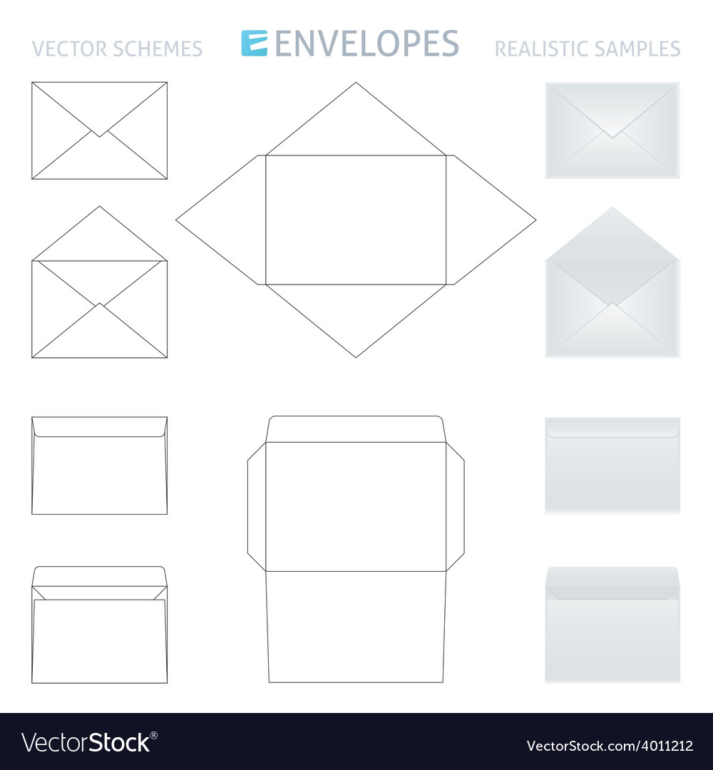 Envelopes Royalty Free Vector Image - VectorStock