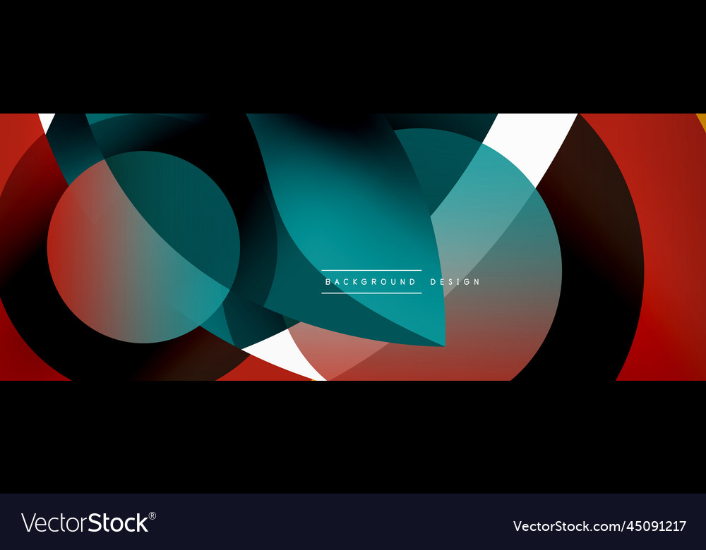 Creative geometric wallpaper minimal abstract Vector Image
