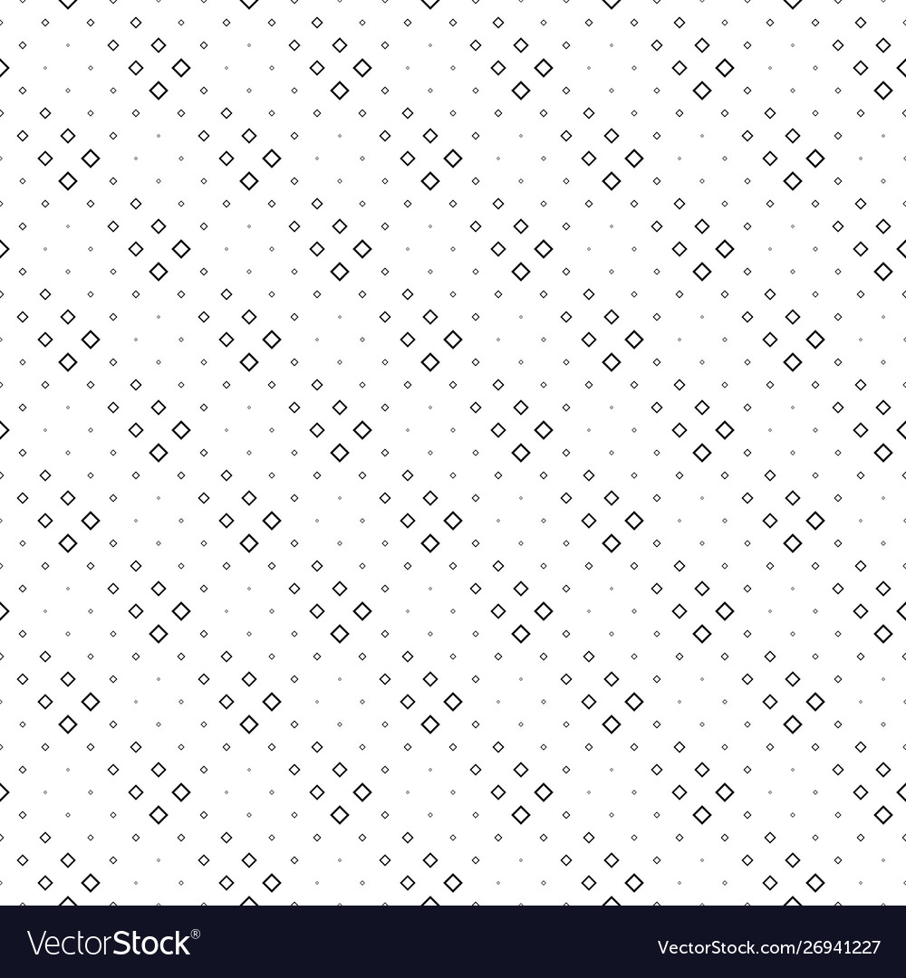 Abstract seamless monochrome square pattern Vector Image Abstract seamless monochrome square pattern Vector Image