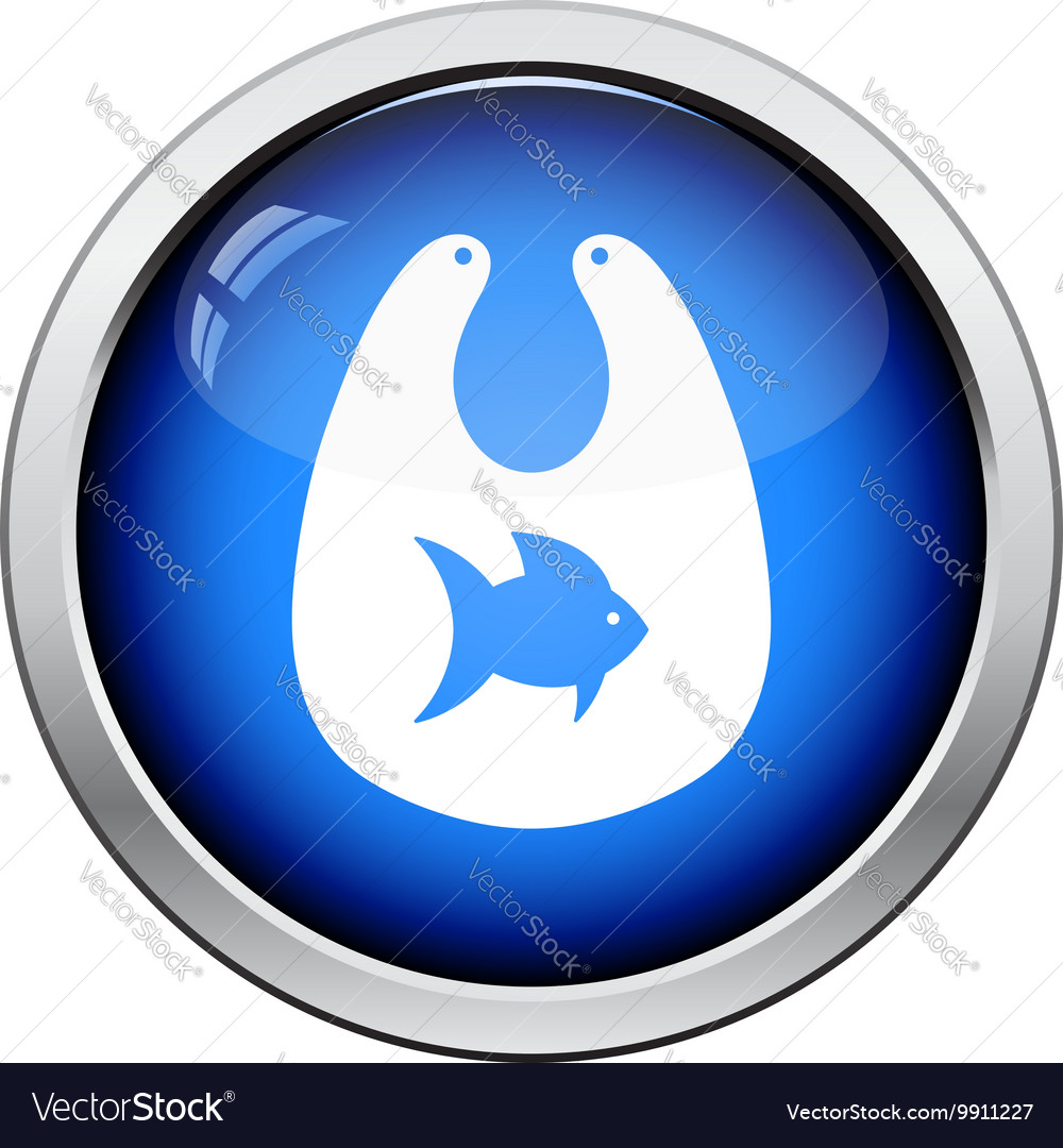 Bib icon Royalty Free Vector Image - VectorStock