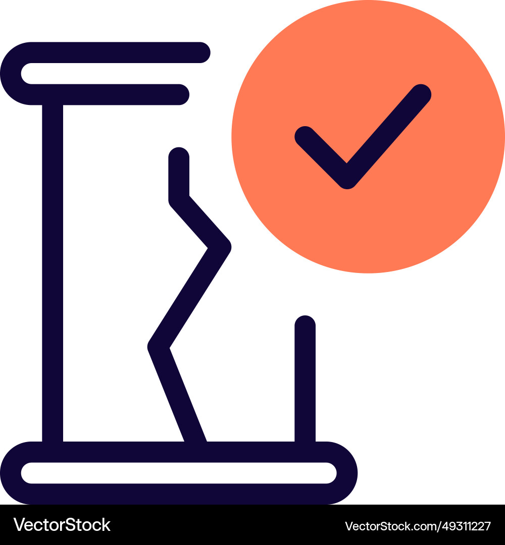 Electronic fuse used to stop overcurrent damage Vector Image