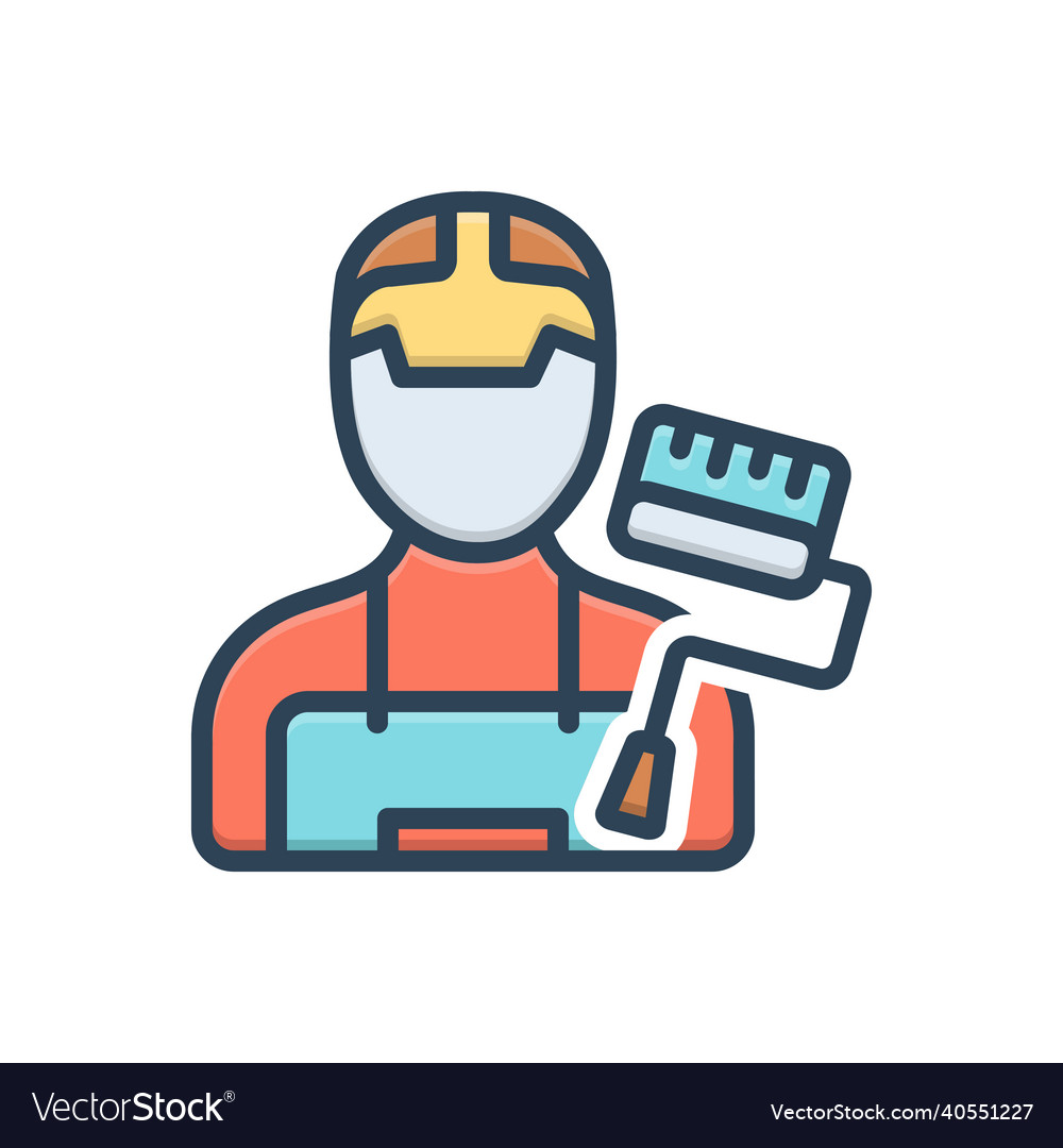 Painter Royalty Free Vector Image - VectorStock