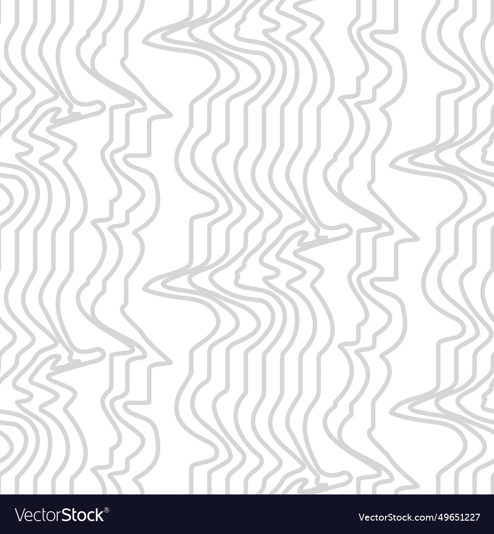 Waves swirl lines subtle pattern twisted Vector Image