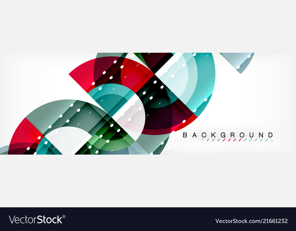 Circle abstract background Royalty Free Vector Image