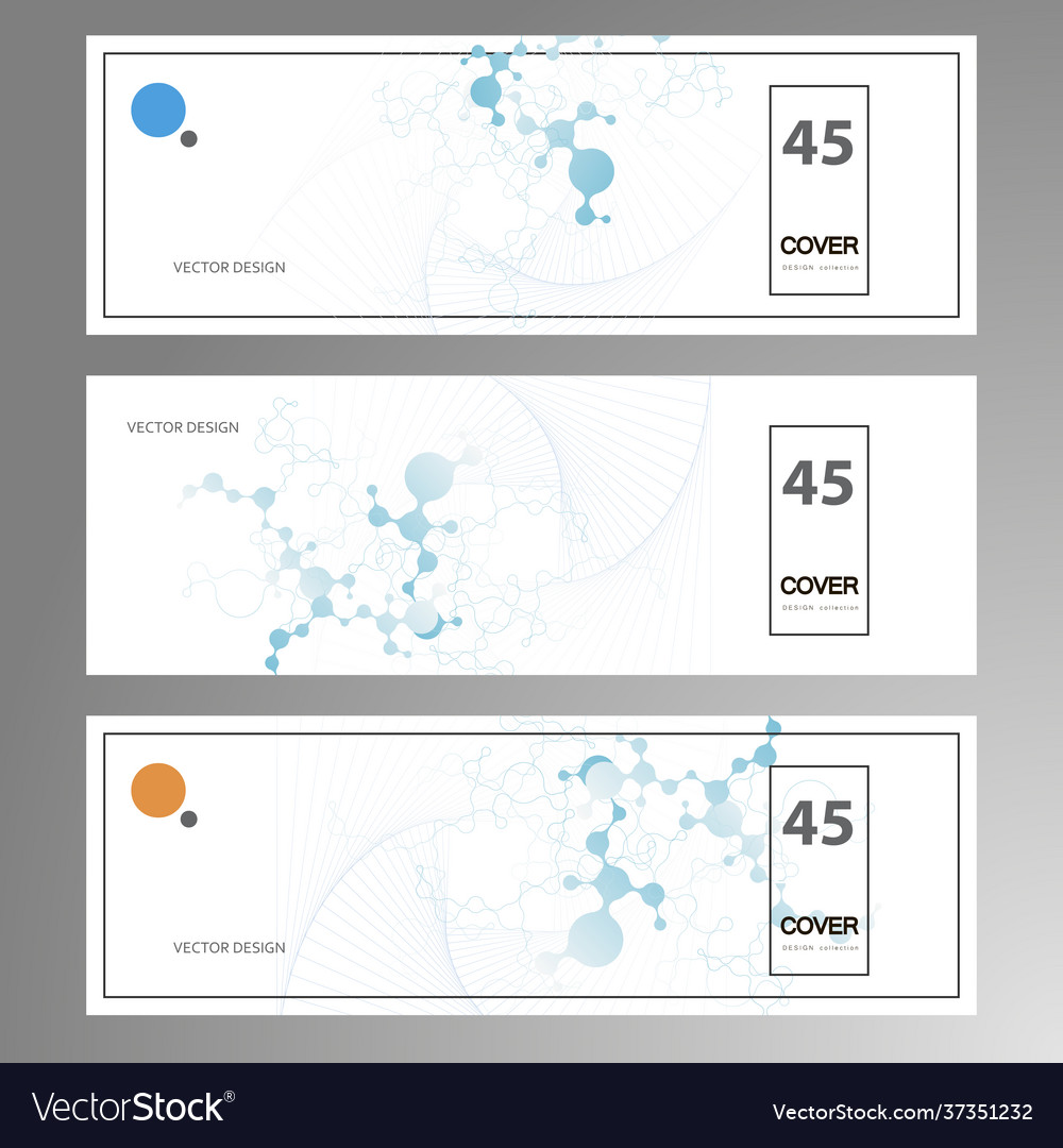 Molecule Structure Interconnection Network Book Vector Image