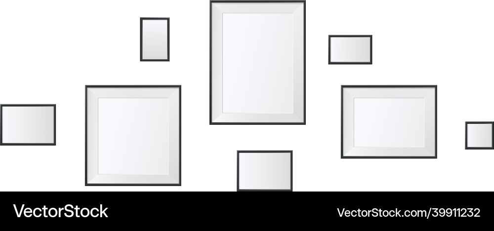 Photo frames Royalty Free Vector Image - VectorStock
