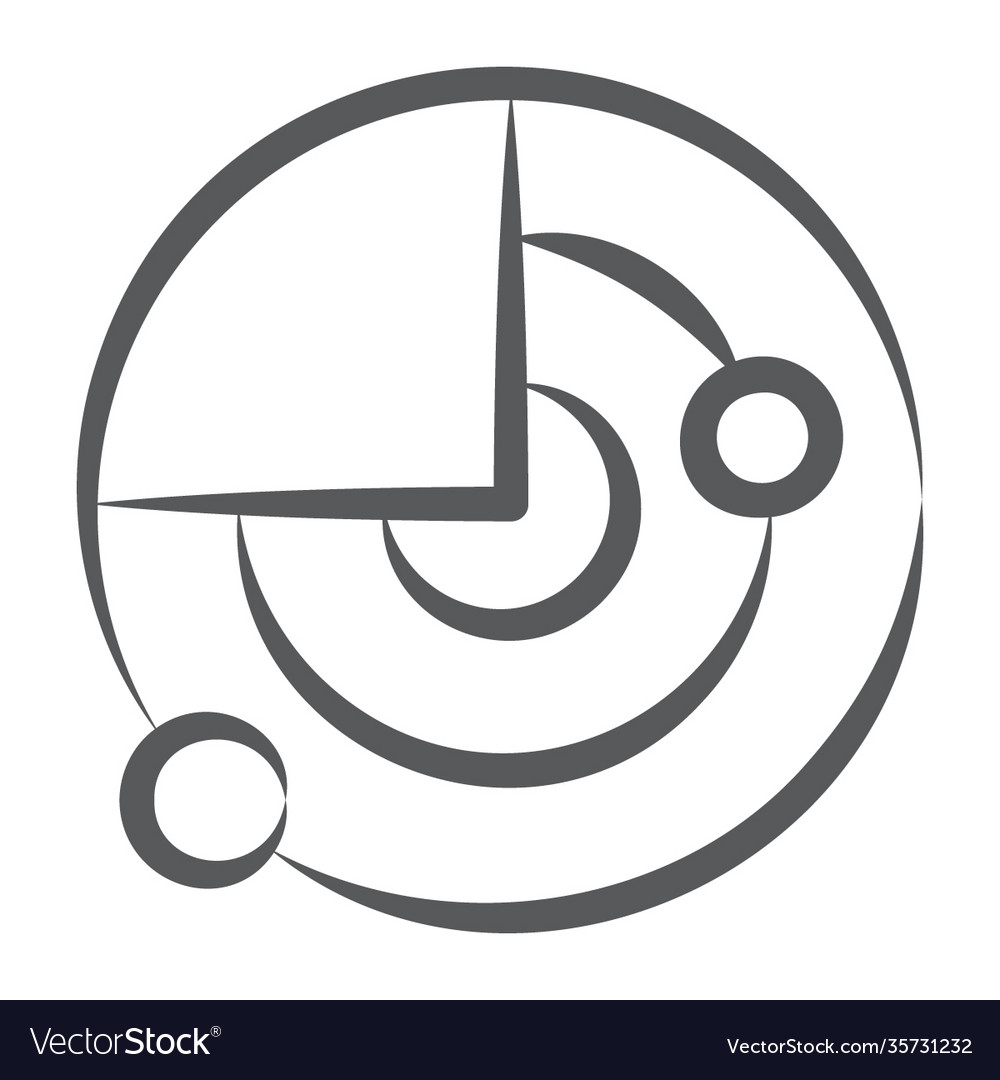 Radar Royalty Free Vector Image - VectorStock