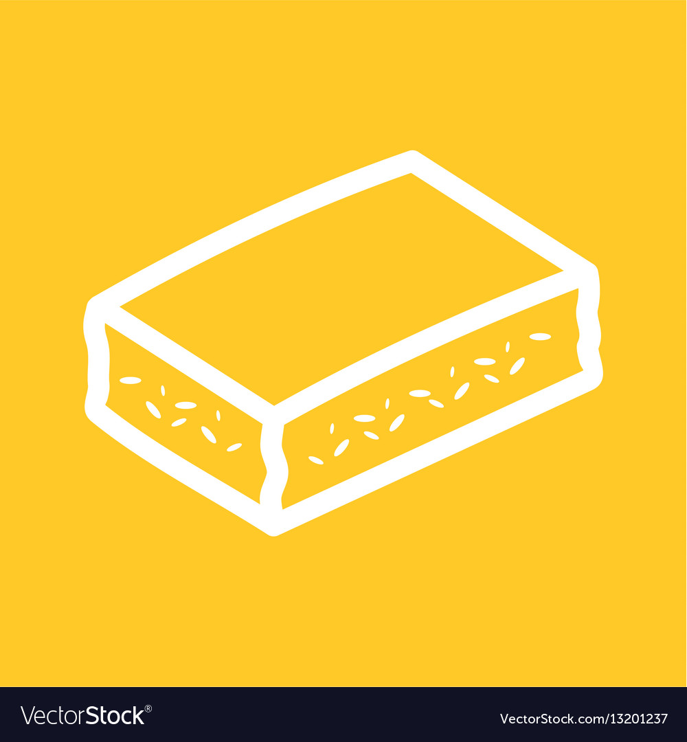 Cornbread Royalty Free Vector Image - VectorStock