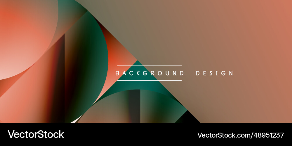 In the realm of minimalism backdrop emerges Vector Image