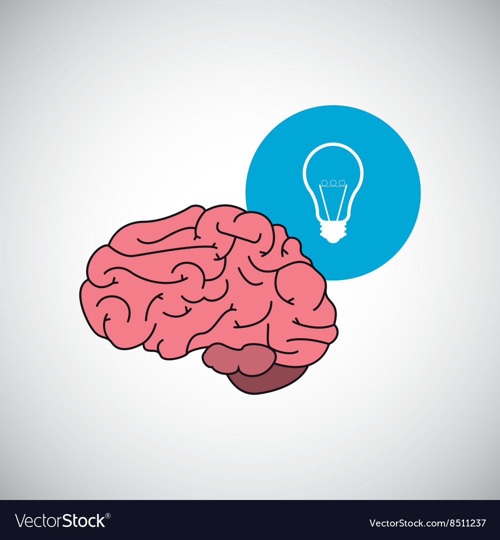 Think different design over white background Vector Image