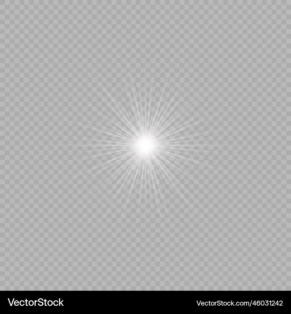 Light effect of lens flares Royalty Free Vector Image