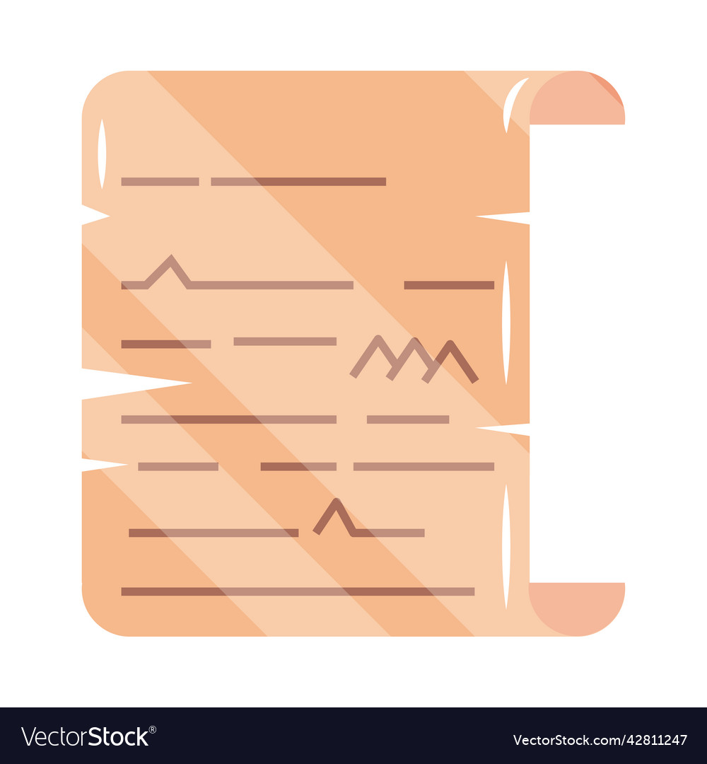 Ancient egypt papyrus Royalty Free Vector Image