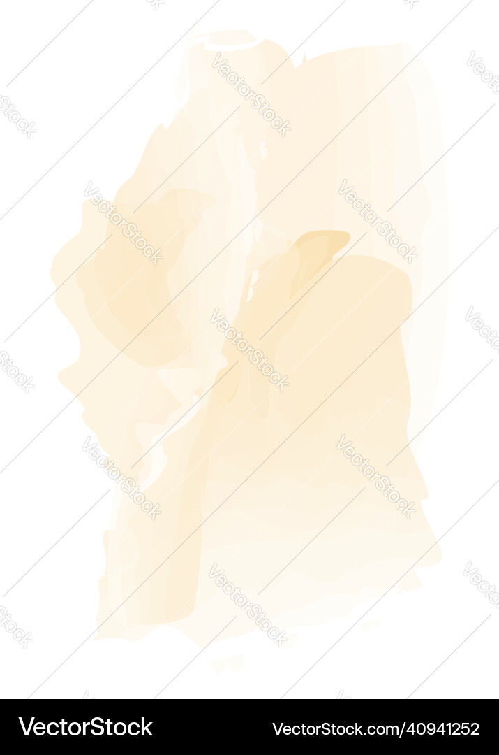 Abstract spot on a white background watercolor Vector Image