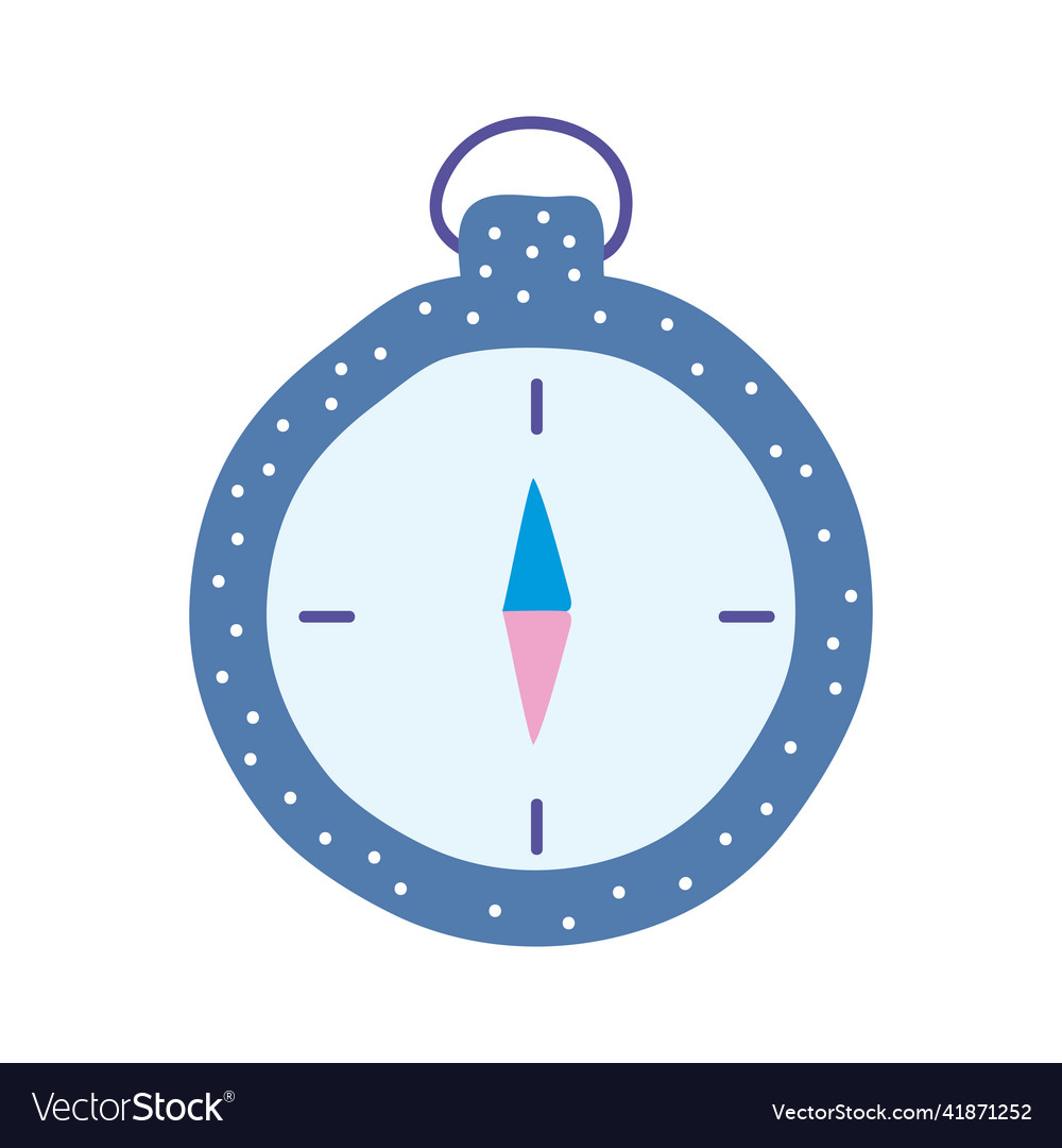 Compass guide tool Royalty Free Vector Image - VectorStock