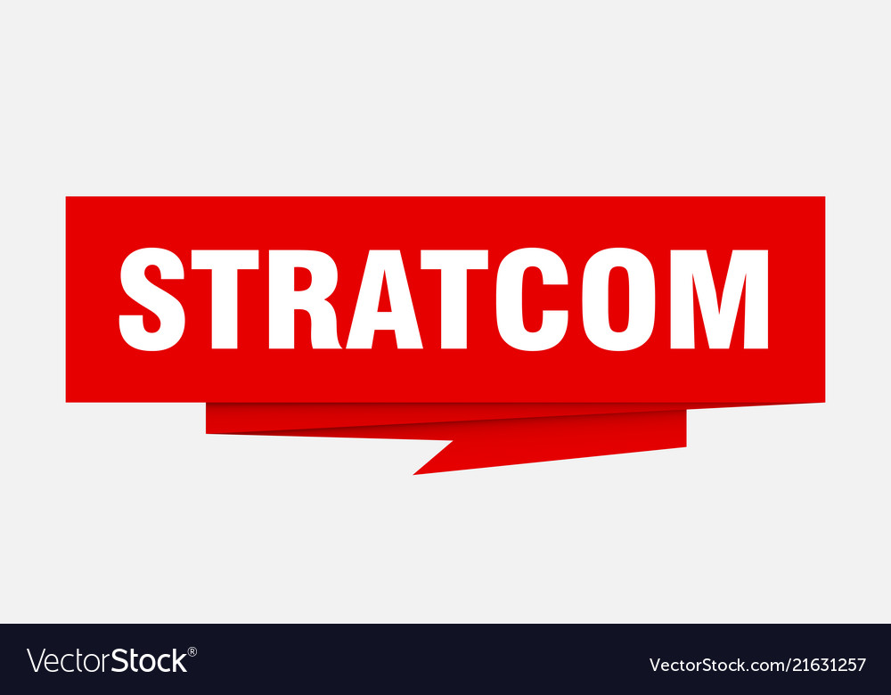 Stratcom Royalty Free Vector Image - VectorStock