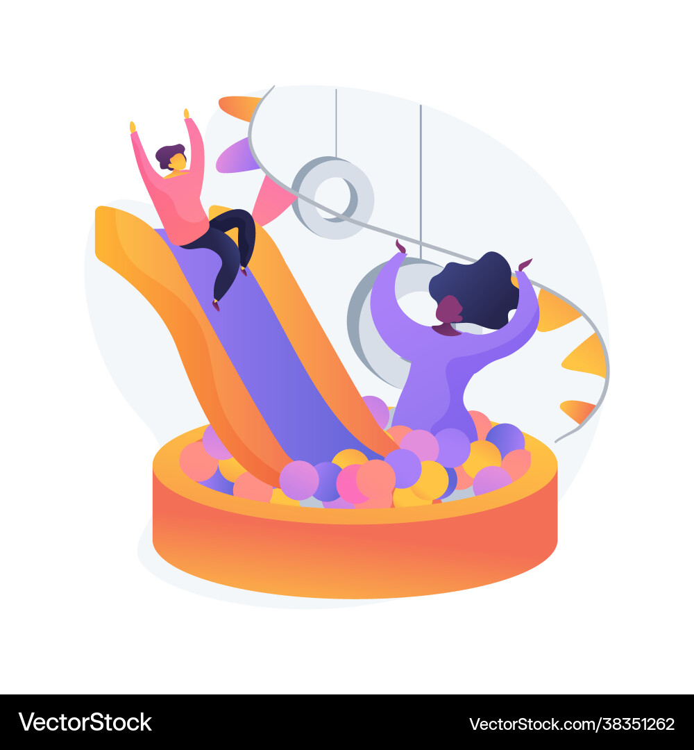 Playroom for kids abstract concept Royalty Free Vector Image
