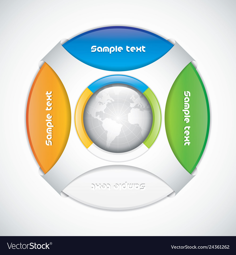 Presentation template Royalty Free Vector Image