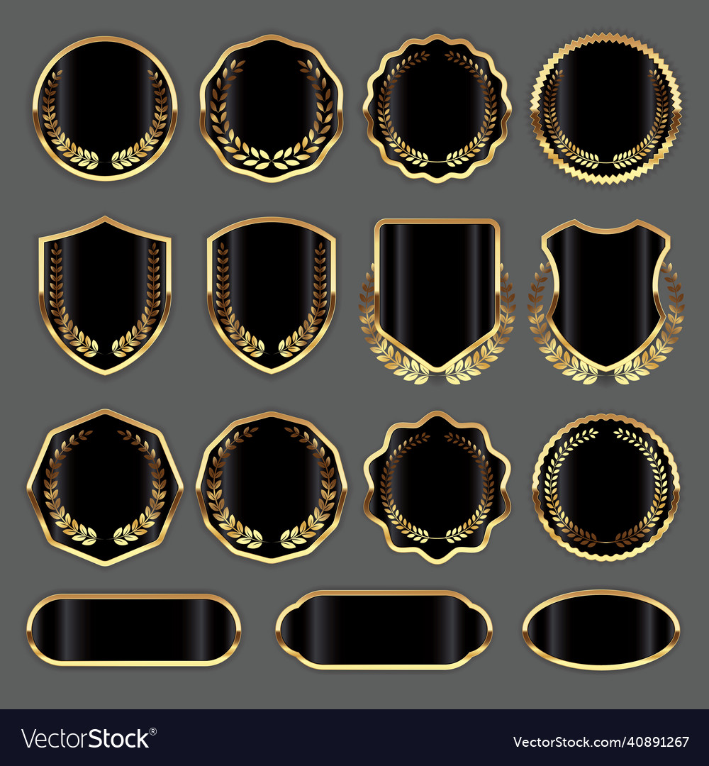 Badges Royalty Free Vector Image - VectorStock