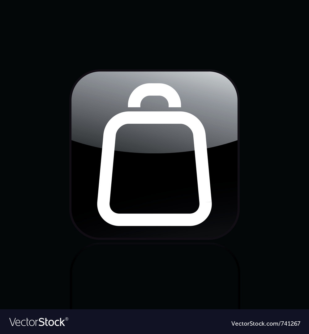 Bag icon Royalty Free Vector Image - VectorStock