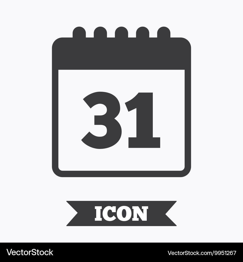 Calendar sign icon date or event reminder Vector Image