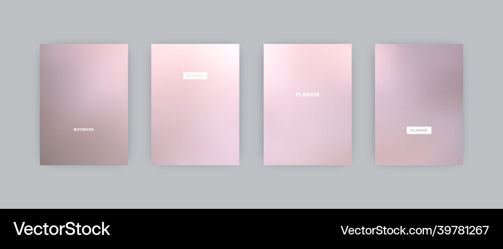 Set of cover templates Royalty Free Vector Image