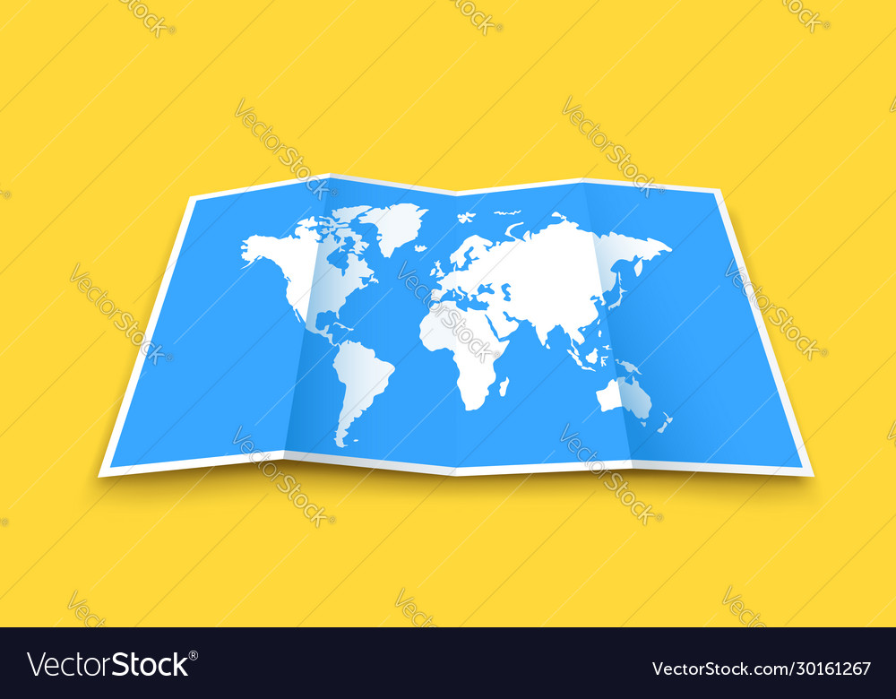 World map 03 Royalty Free Vector Image - VectorStock