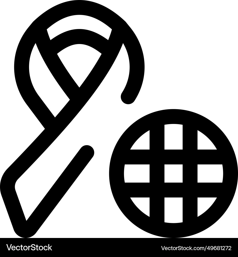 Cancer patient increases by exponential growth Vector Image