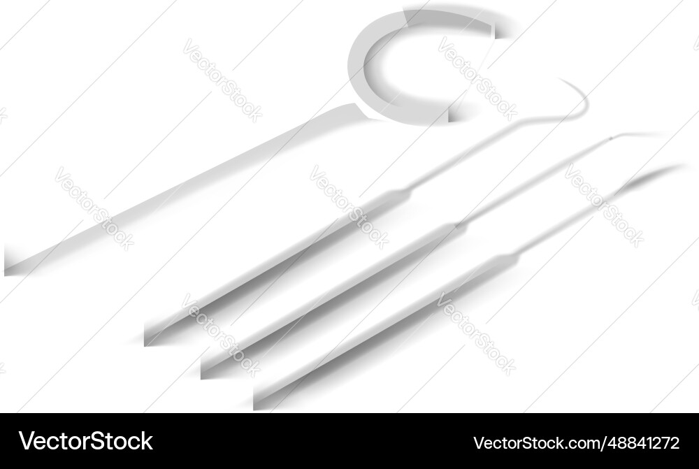 Dentist tools Royalty Free Vector Image - VectorStock