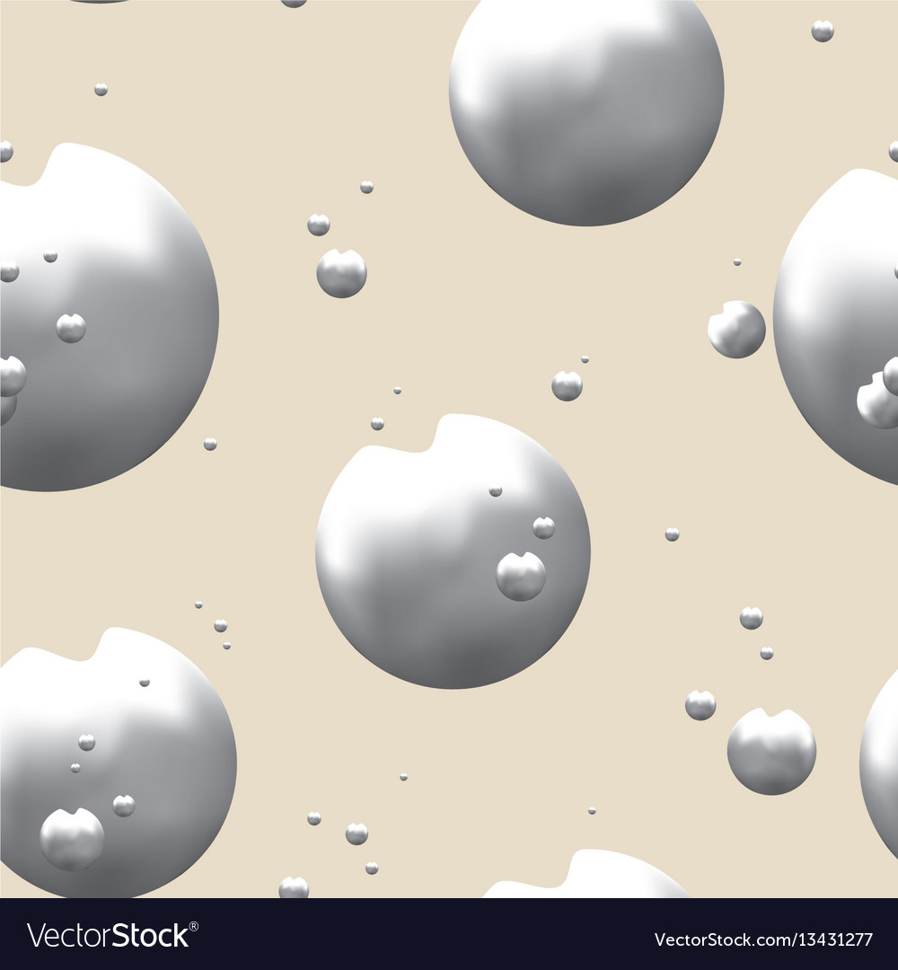 Abstract drops seamless pattern Royalty Free Vector Image