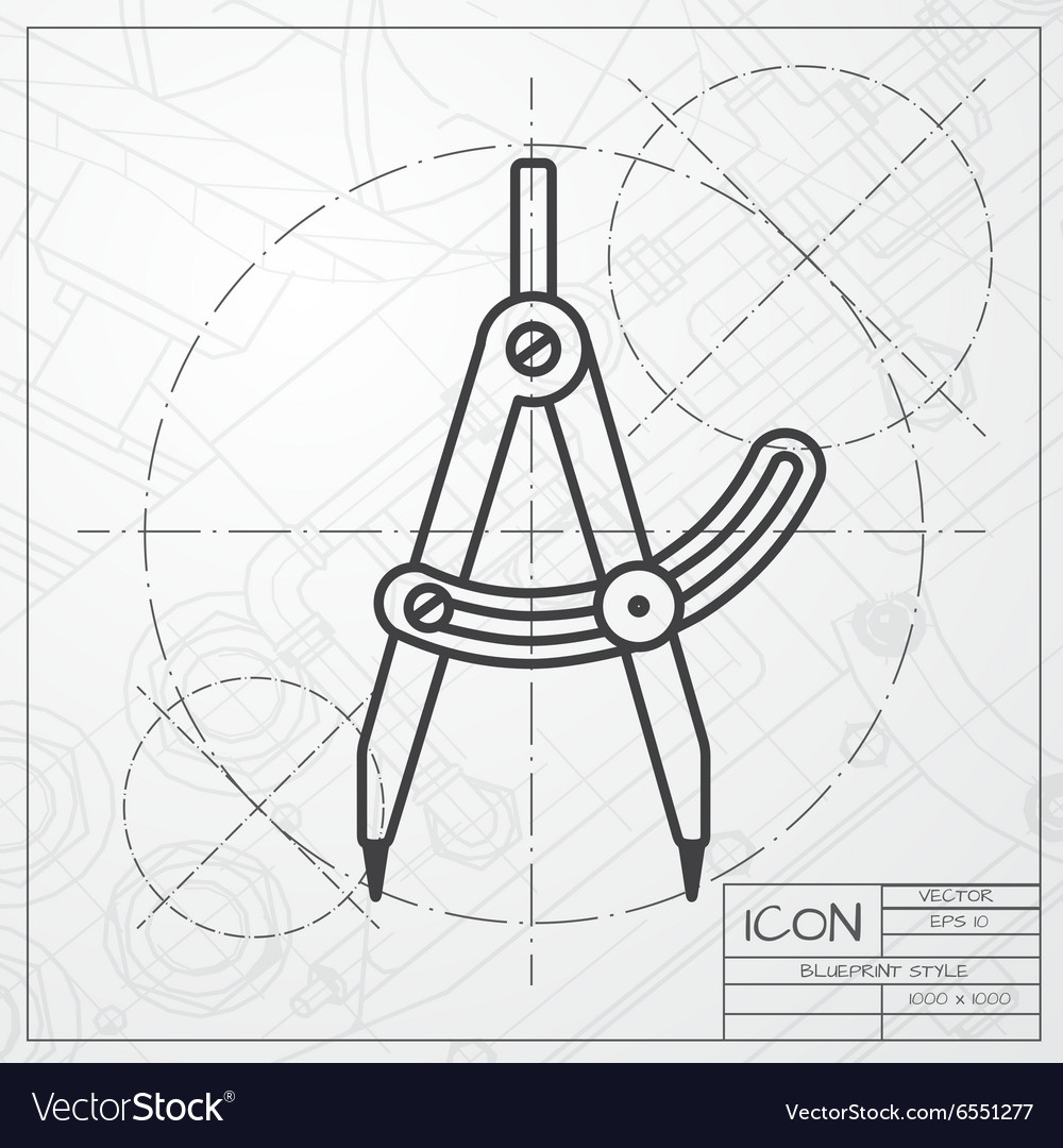 Compasses icon Royalty Free Vector Image - VectorStock