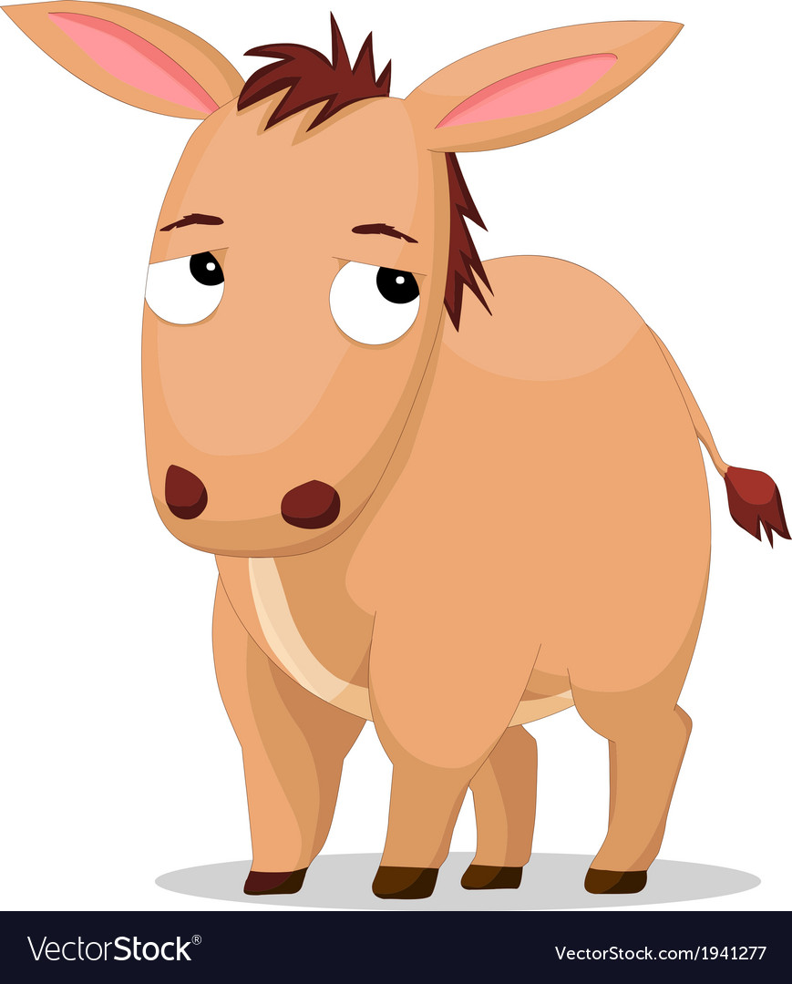Donkey Royalty Free Vector Image - VectorStock