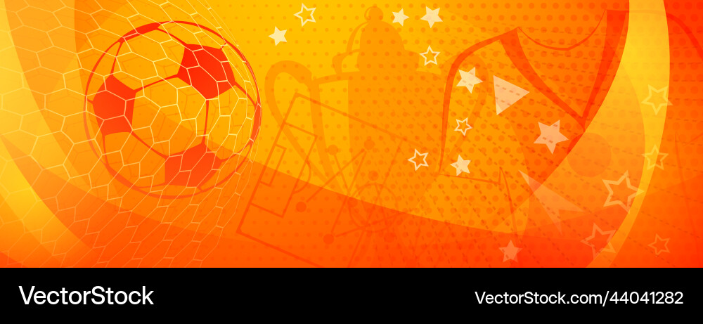 Abstract background on a football theme Royalty Free Vector