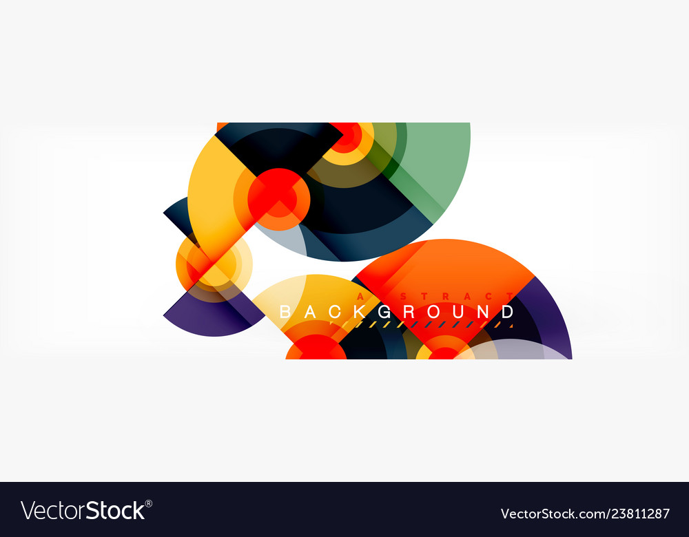 Abstract background circle design Royalty Free Vector Image