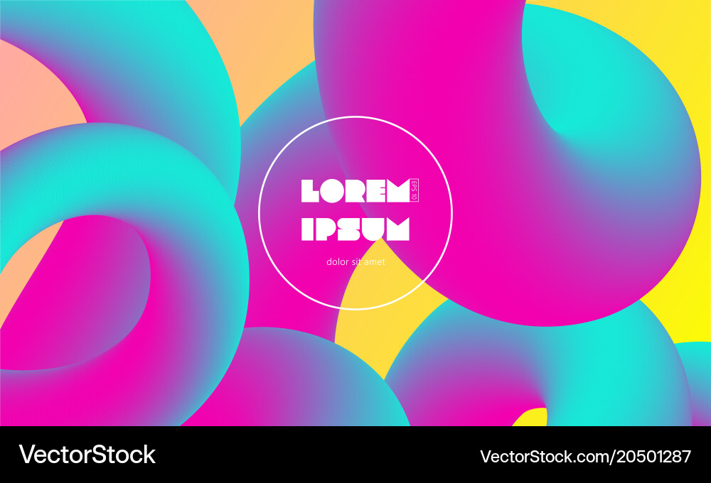 Colorful abstract background with place for text Vector Image