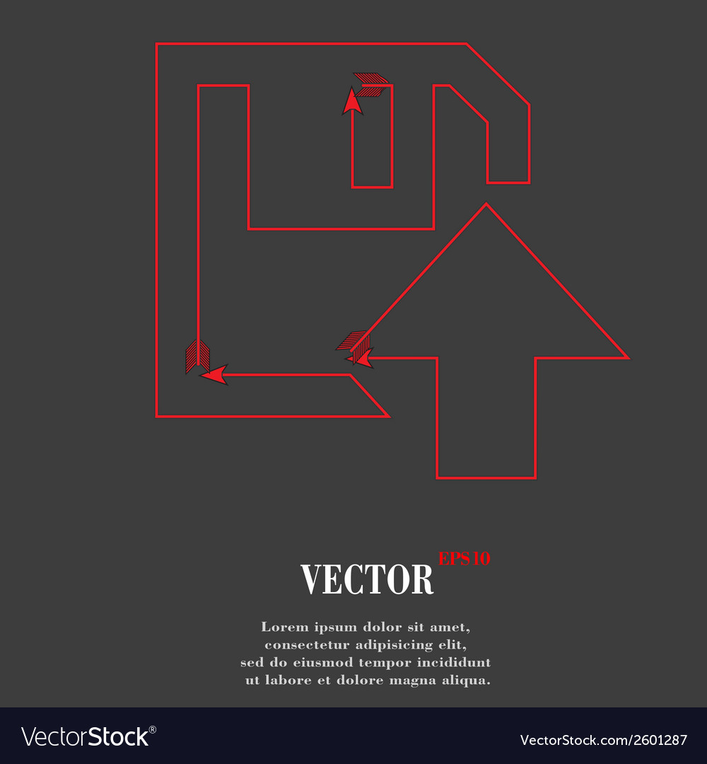 Floppy disk upload flat modern web button Vector Image