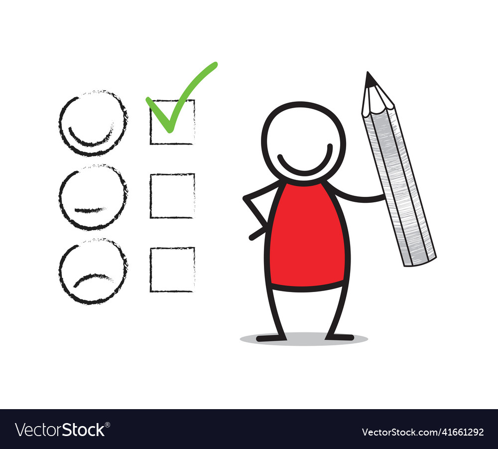 Customer satisfaction Royalty Free Vector Image