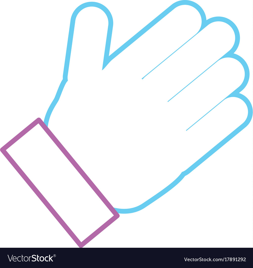 Hand Royalty Free Vector Image - VectorStock