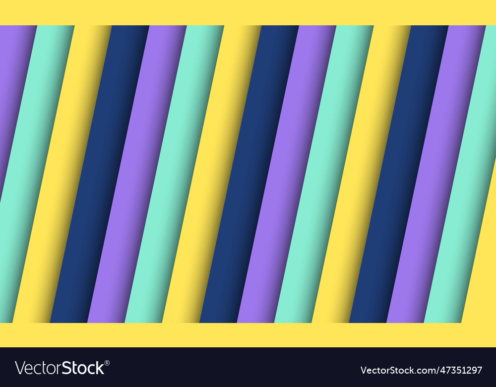 Abstract colorful diagonal stripes pattern Vector Image Abstract colorful diagonal stripes pattern Vector Image
