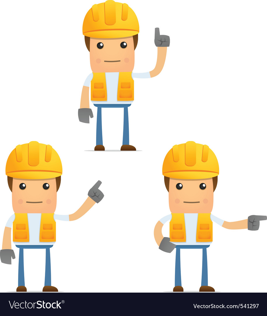Construction worker Royalty Free Vector Image - VectorStock