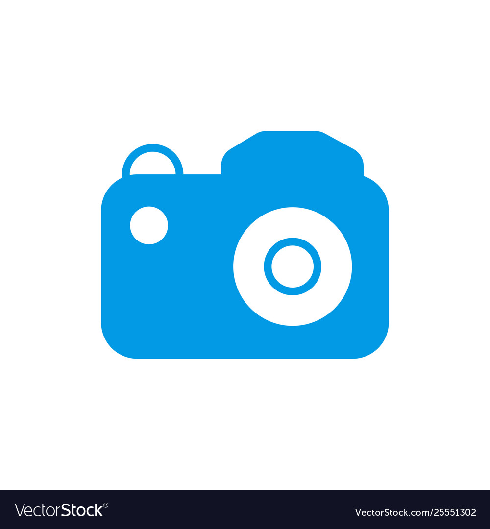 Camera symbol icon Royalty Free Vector Image - VectorStock
