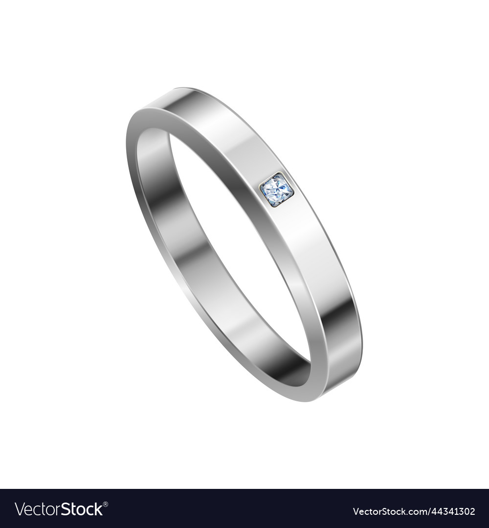 Realistic ring Royalty Free Vector Image - VectorStock