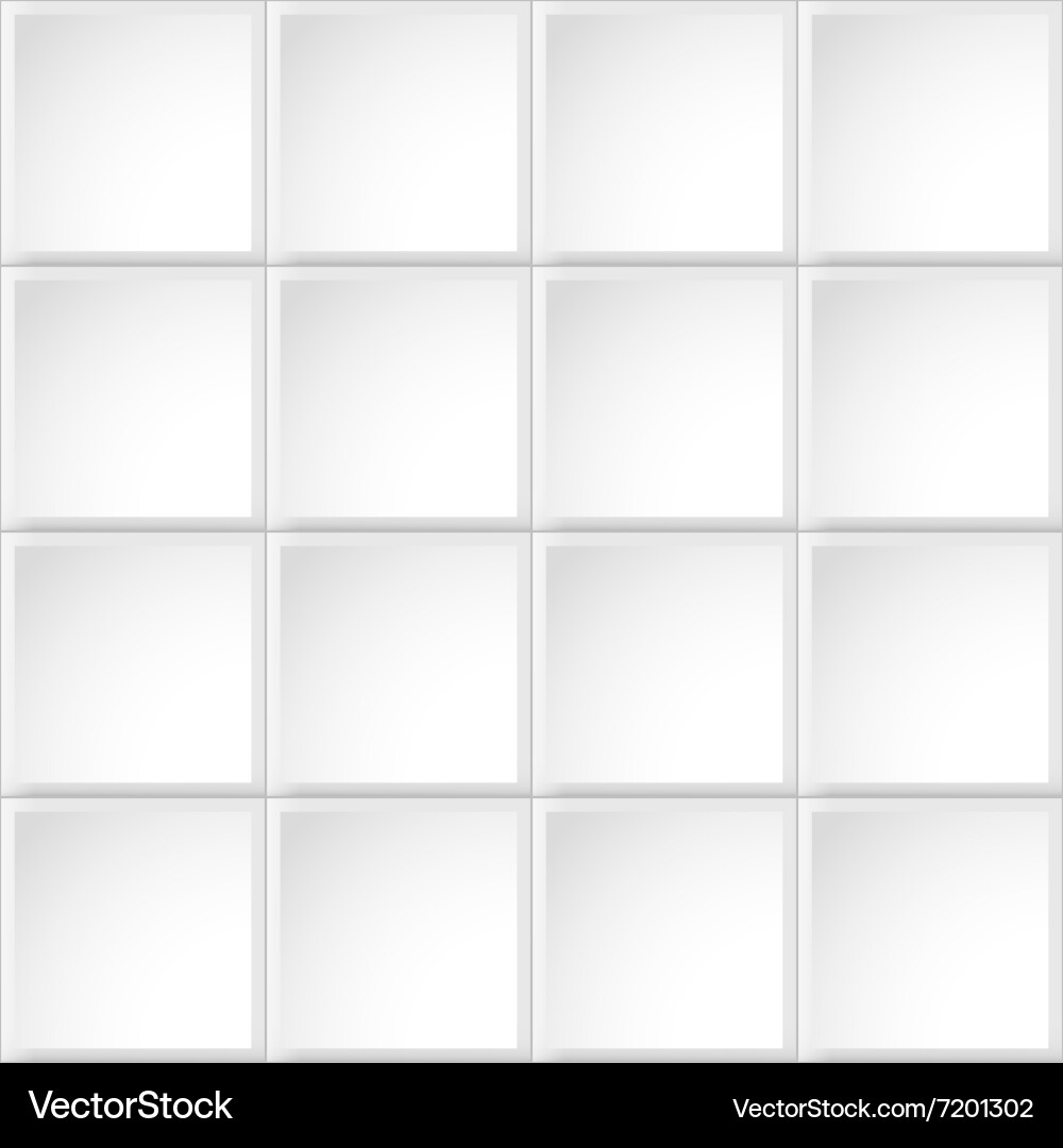 Tile white texture Royalty Free Vector Image - VectorStock