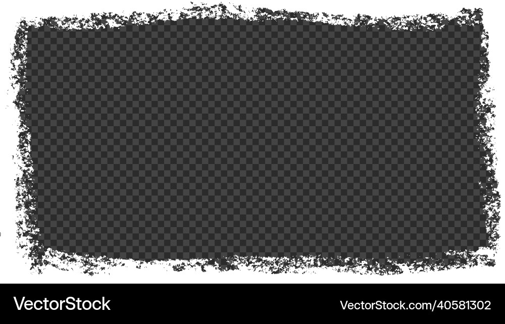 White grunge frame for stories and social network Vector Image